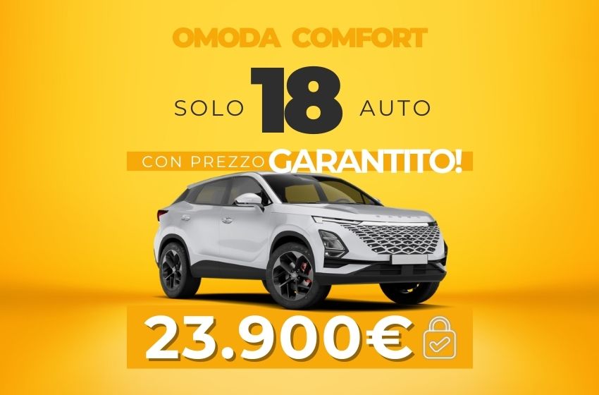 Nuova Omoda 5 - Caratteristiche, offerte e promo | Carraro